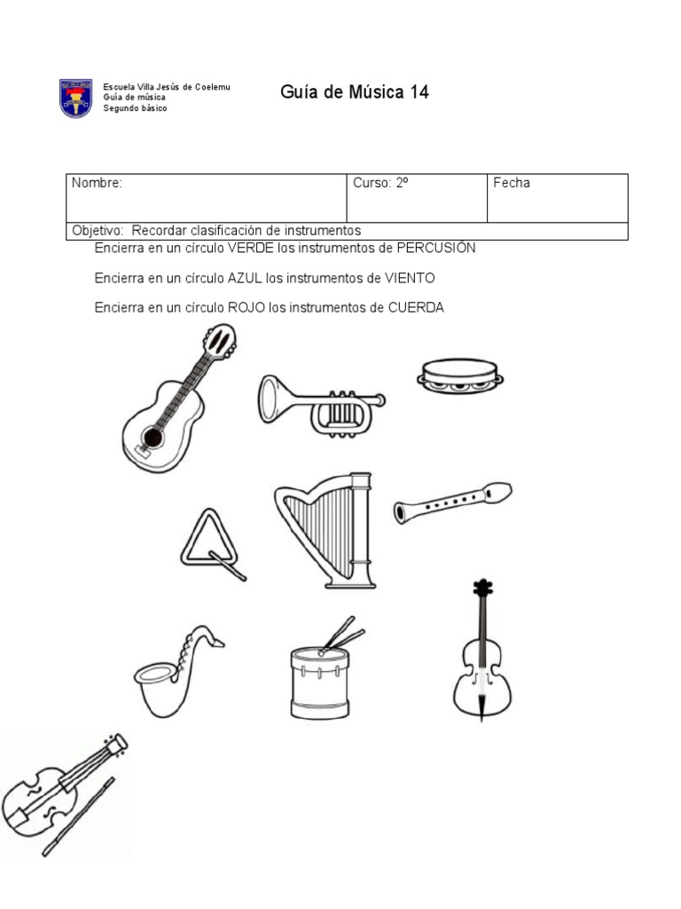 15 Guía música segundo basico | PDF