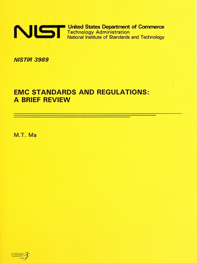 EMC AND A: Standards | PDF | Antenna (Radio) | Electromagnetic ...