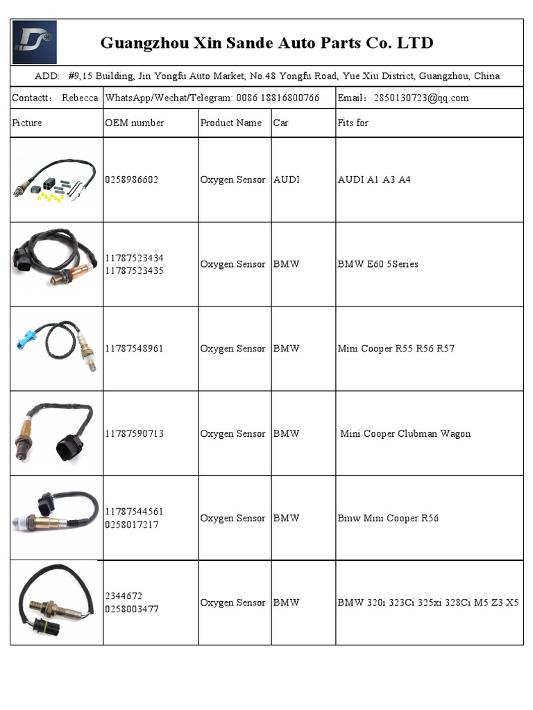 Oxygen Sensor | Download Free PDF | Chevrolet | Industries