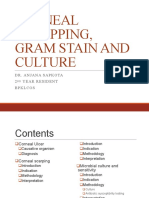 Eye Specimen Culture SOP Guide | PDF | Microbiology