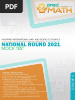 PhIMO REVIEWER | PDF | Odds | Mathematics