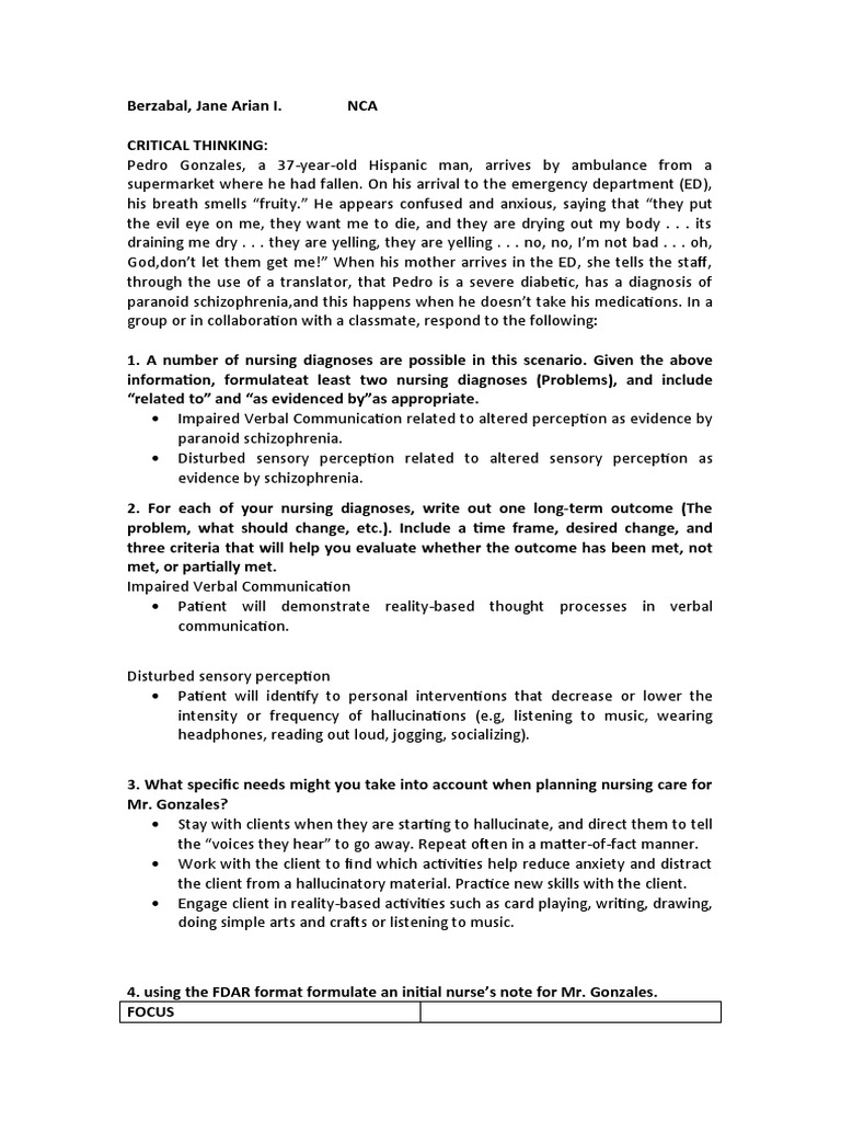 NCLEX Questions on Neurodevelopmental Disorders | PDF | Attention ...