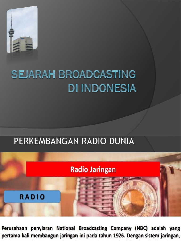 TM 3 Sejarah Perkembangan Radio | PDF