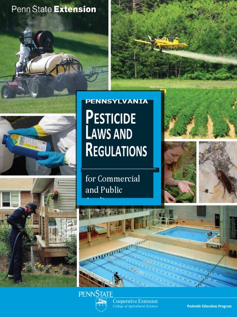 Pa Pesticide Laws and Regulations For Commercial and Public Applicators | Download Free PDF ...