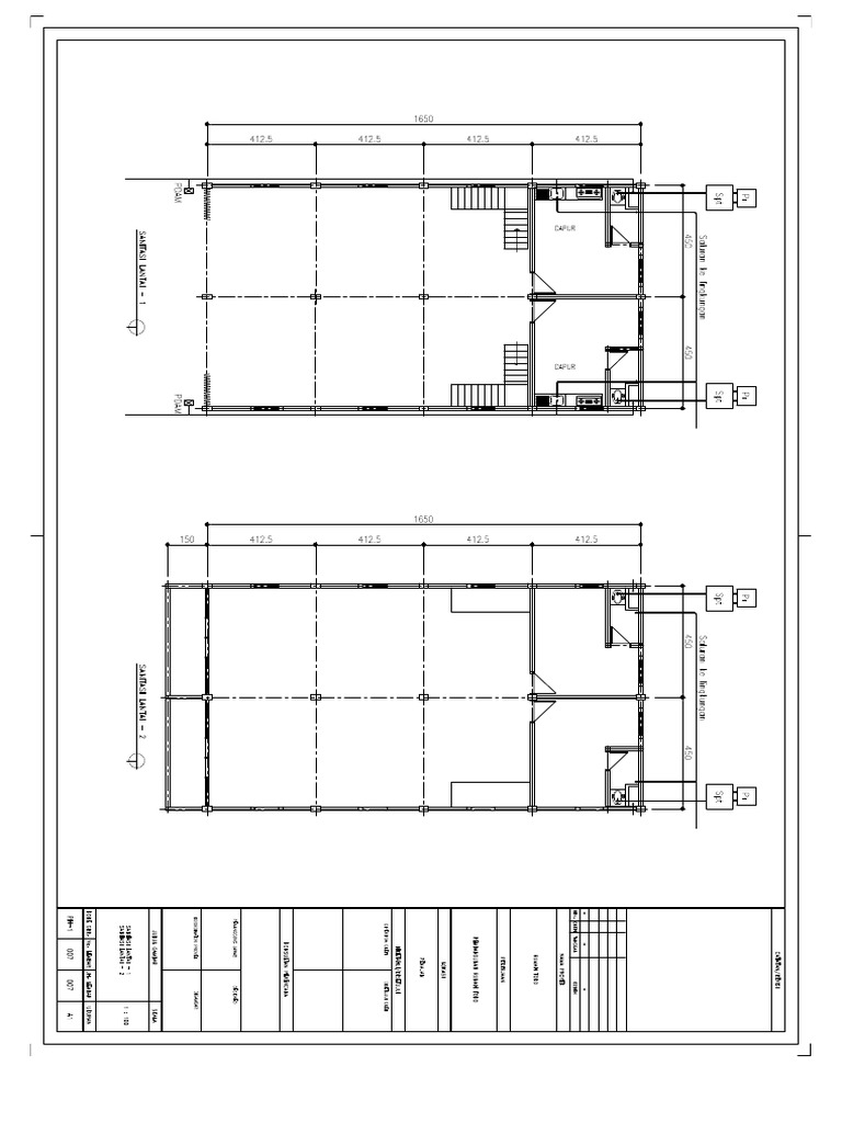 Contoh RAB Ruko 2 Lantai | PDF
