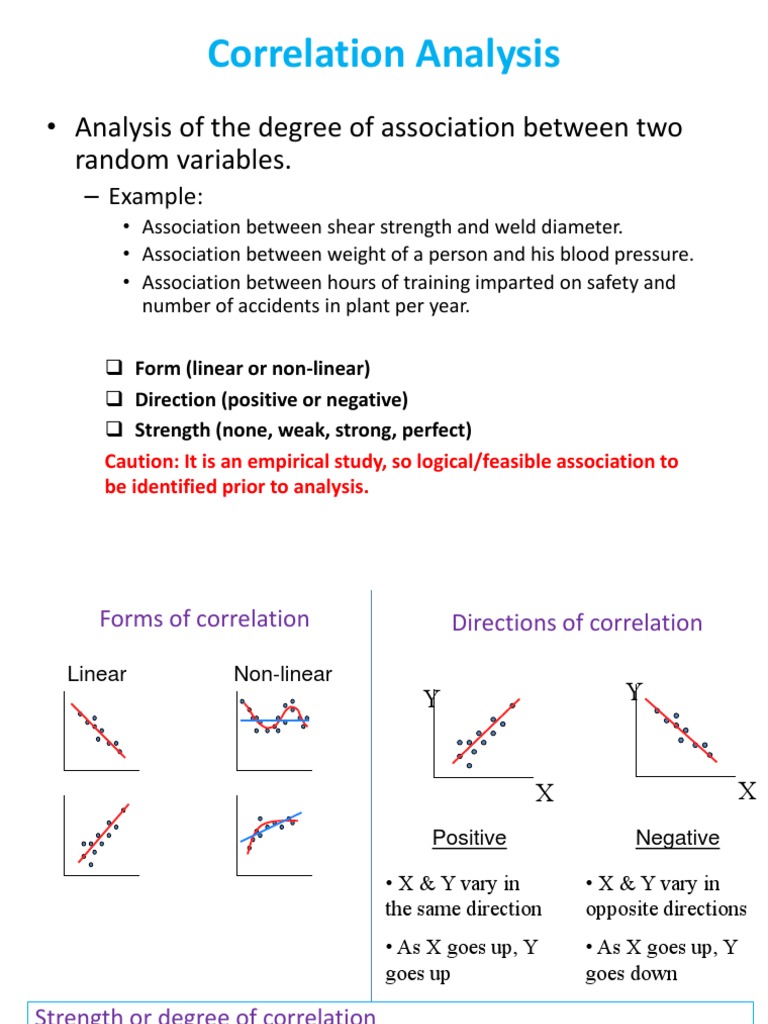 CH 4 Correlation Analysis | PDF | Correlation And Dependence ...