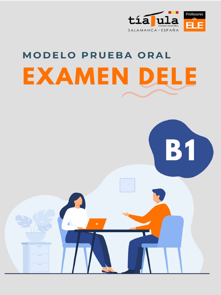 Modelo Prueba Oral Examen DELE B1 | PDF | Cognición | Sicología