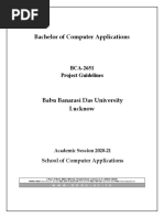 Project II Details For BCA 6th Semester | PDF | Object (Computer ...
