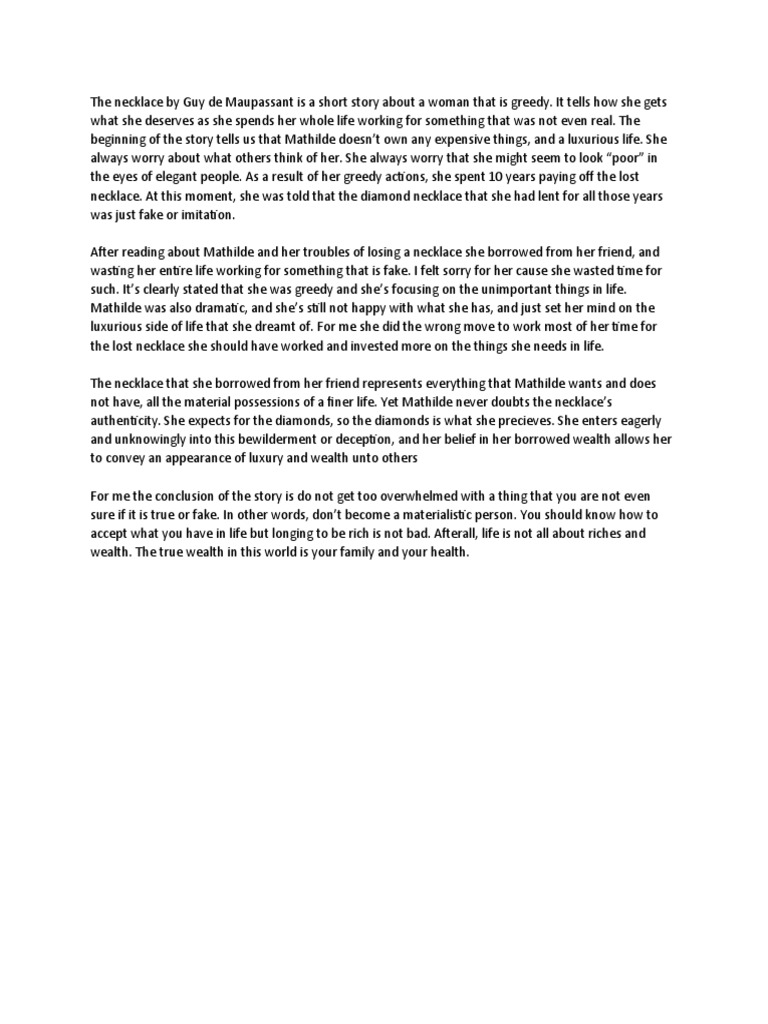 The Necklace Reaction Paper | PDF