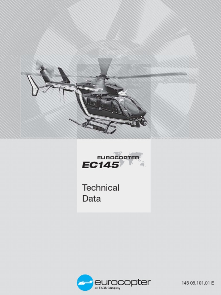 EC145 Tech Specifics | PDF | Instrument Flight Rules | Helicopter Rotor