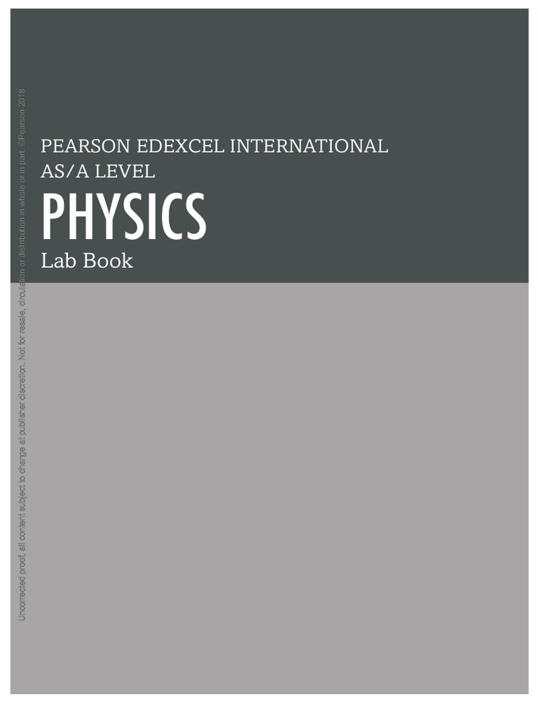 Ilide - Info Edexcel Ial Physics Lab Book PR | PDF | Significant ...