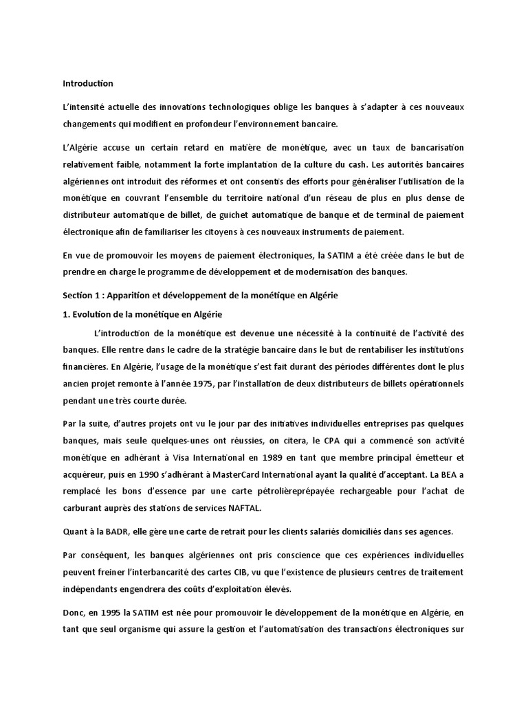 Retrait Gab Externe en Algérie | PDF | Guichet automatique bancaire | EMV