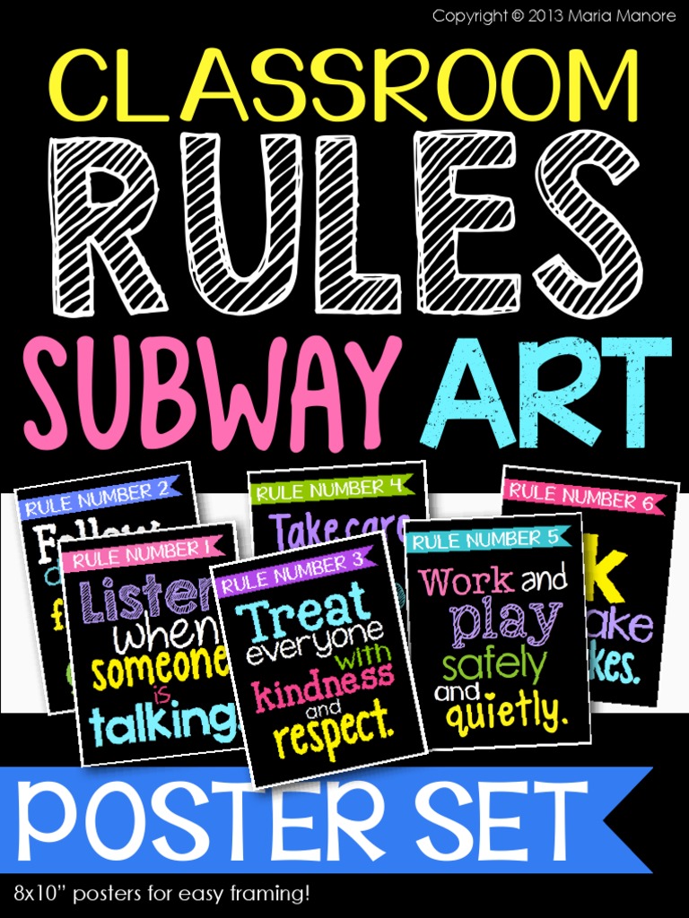 Classroom Poster | PDF | Classroom | Copyright Law