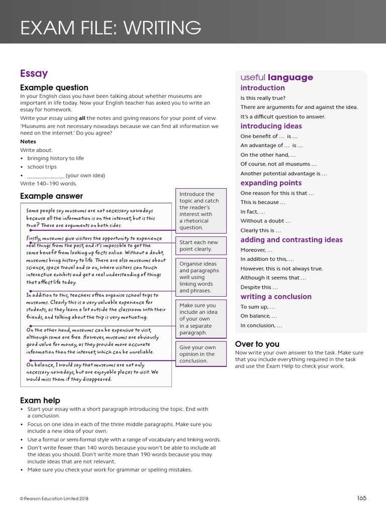 Gold Exp B2 Writing Essay | PDF | Essays | Reason