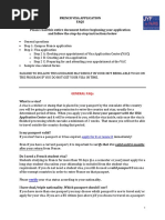 VFS Visa Checklist Detailed Subdocs | PDF | Receipt | Travel Visa