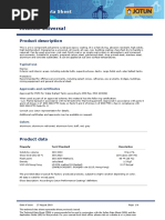 TDS 27800 Penguard Universal Eng US | PDF | Abrasive | Epoxy