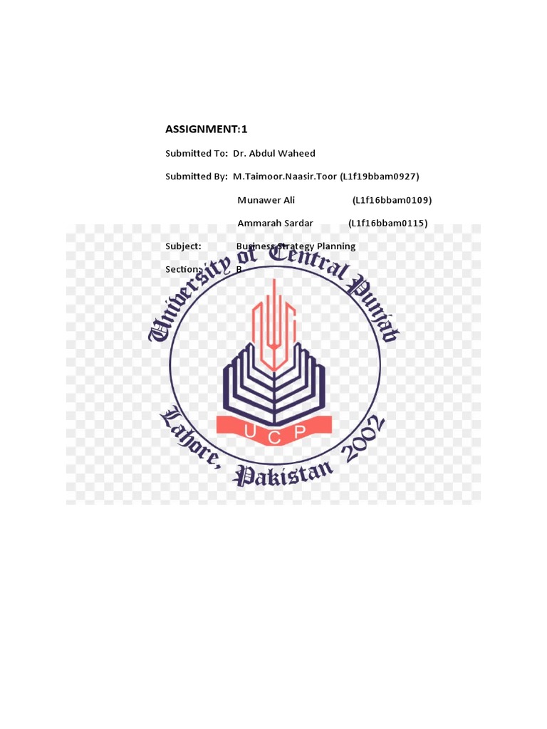 BSP Assignment 1 | PDF | Competitive Advantage | Apple Inc.