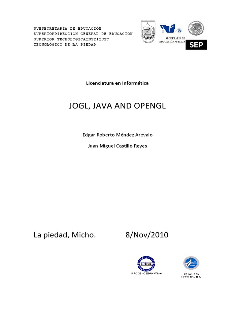 Opengl In Java For Jogl Pdf License Source Code