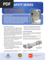 Safe Load Securing Checklist | PDF | Cargo | Road Transport