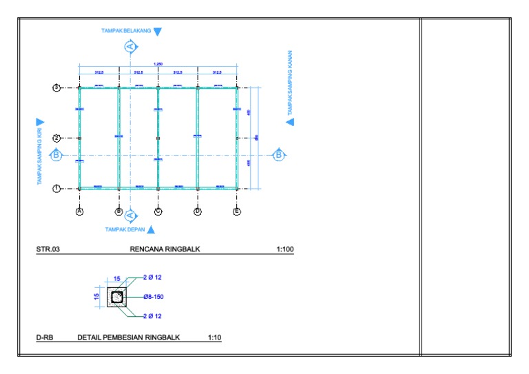 Pembesian Ringbalk | PDF