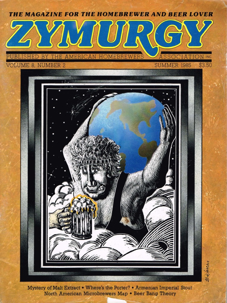 Zymurgy 1985 Vol 08-02 Summer | PDF | Homebrewing | Brewing