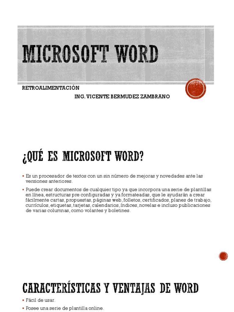 Informatica Iii Retroalimentacion | PDF