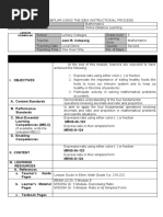 Contextualized and Localized Lesson Plan | PDF | Mode (Statistics ...