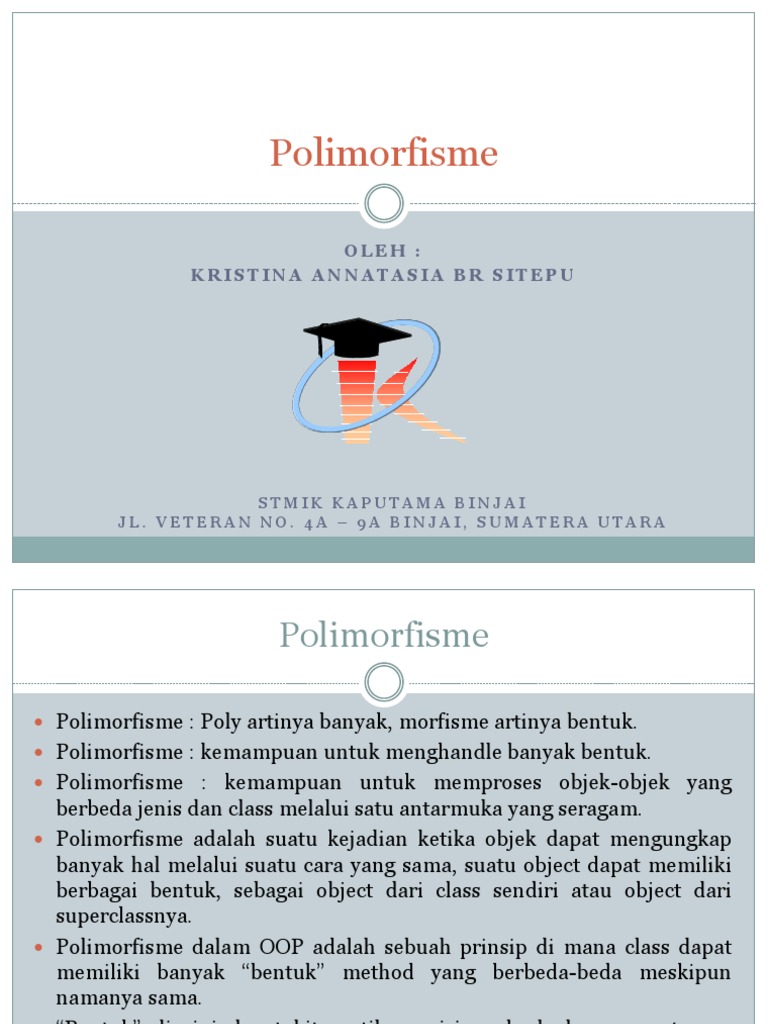 Polimorfisme dalam Java | PDF | Komputer