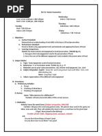 Semi Detailed Lesson Plan in Common Kitchen Tools | PDF | Kitchen | Kitchen Utensil