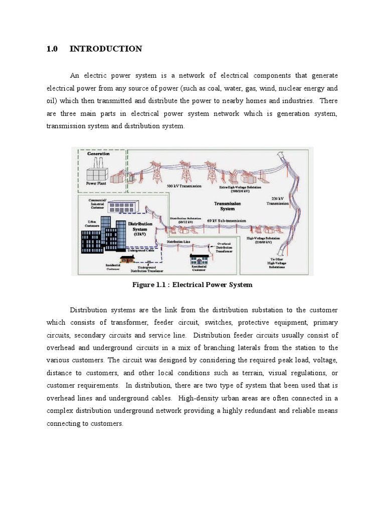 Distribution System Design Pdf Electric Power Distribution