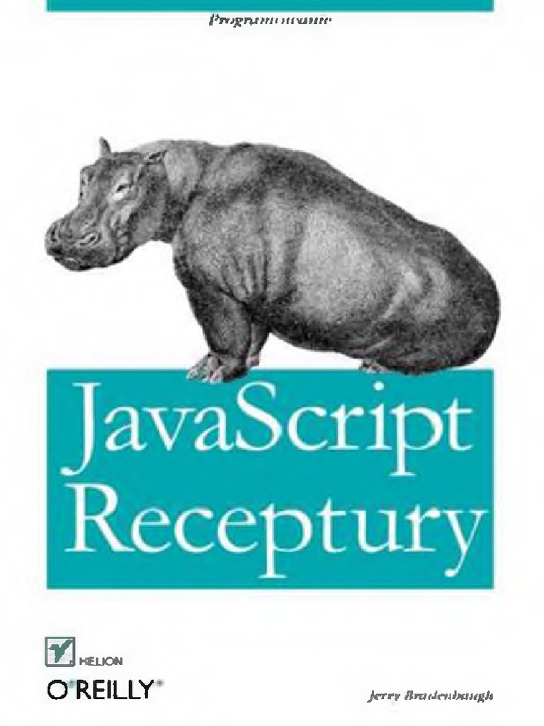 Bradenbaugh J. - JavaScript. Receptury | PDF