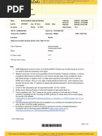 Lal Pathlabs Report | PDF | Medical Specialties | Blood