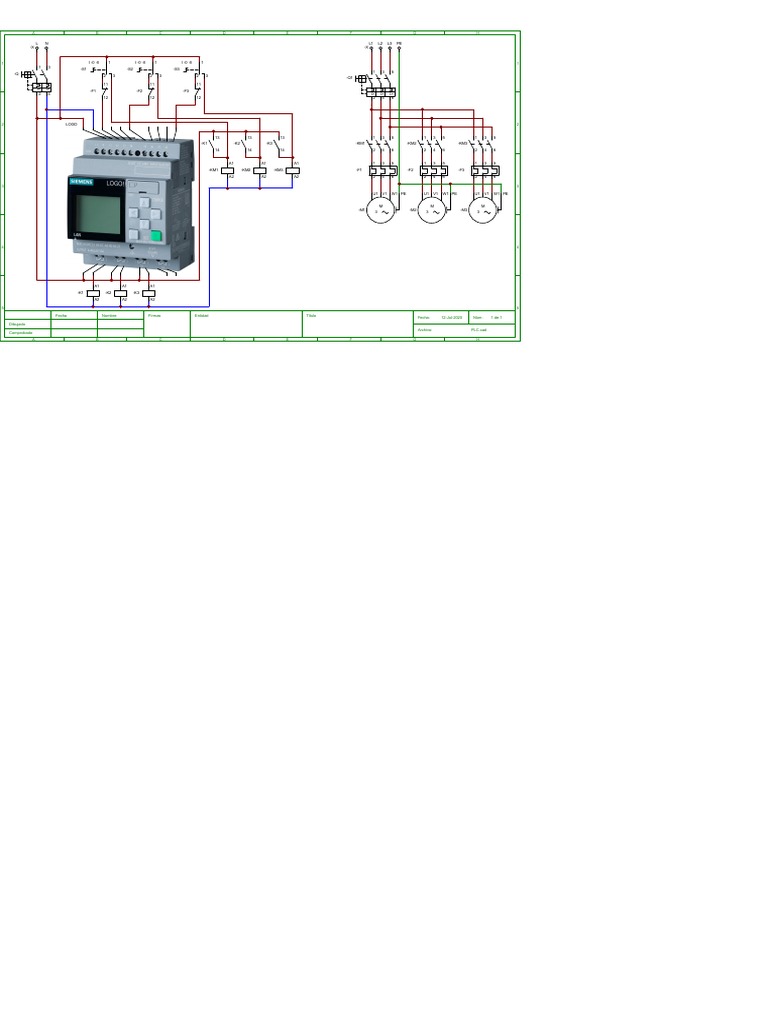 Cade Simu Con PLC | PDF