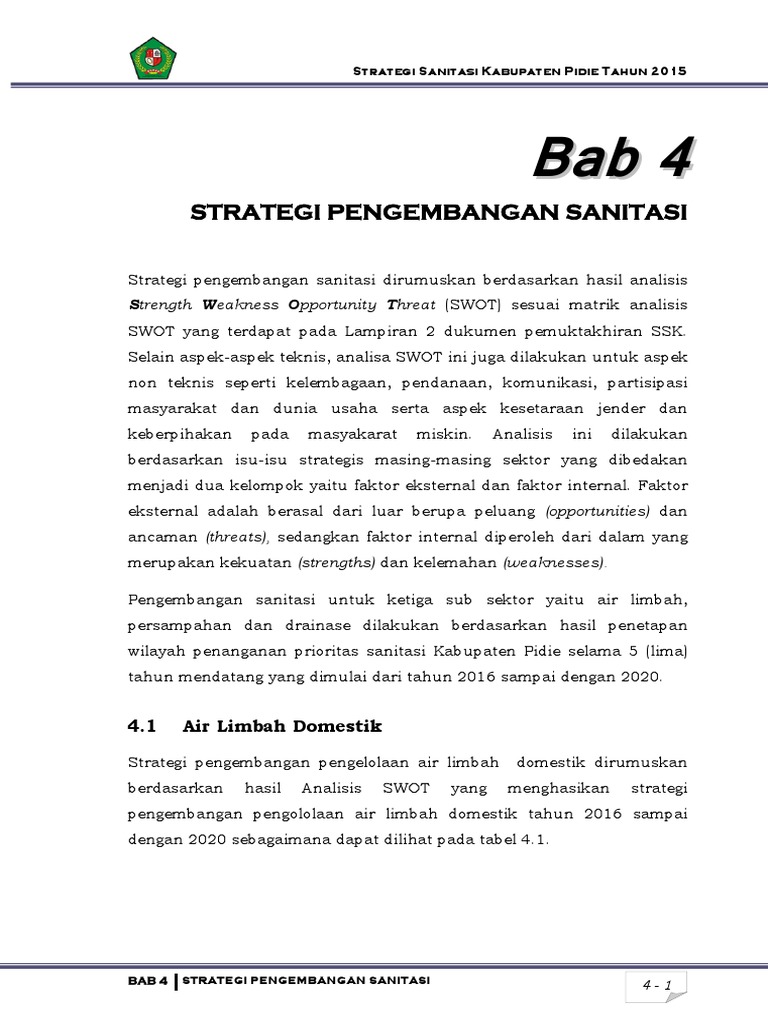 BAB IV SSK Pemutakhiran 28122015 | PDF