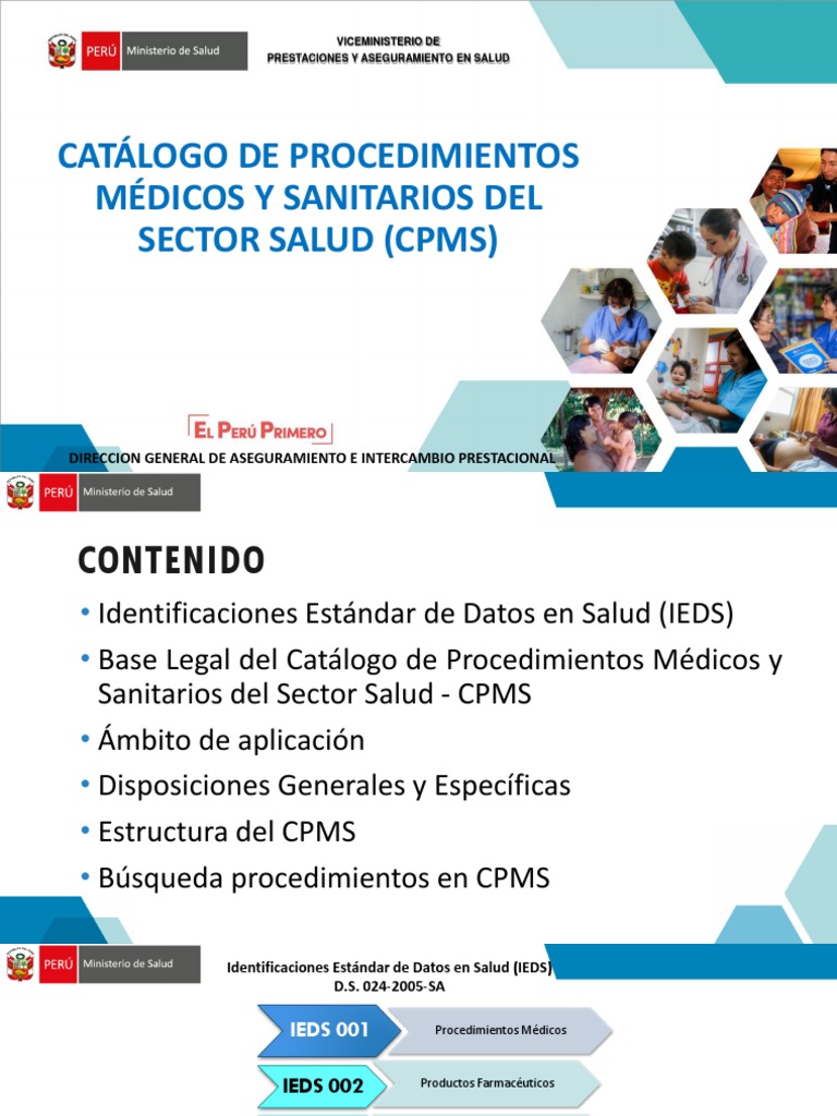 Catálogo de Procedimientos Médicos y Sanitarios | PDF | Amamantamiento ...