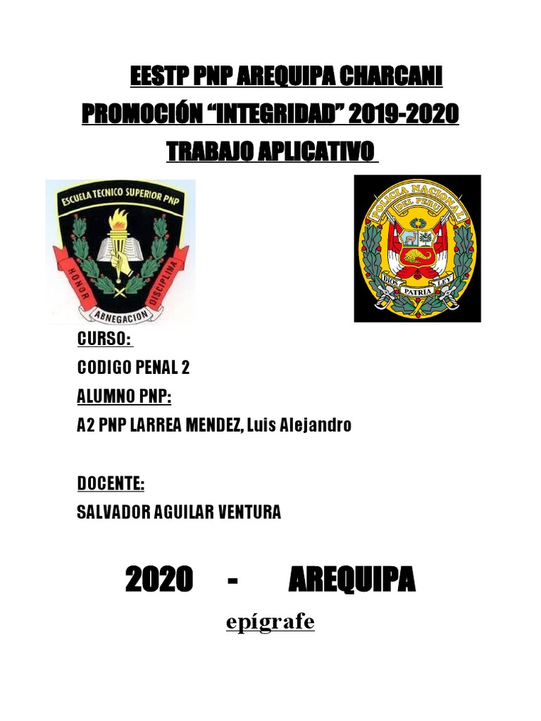 Trabajo Aplicativo de Cod Penal | PDF | Privacidad de la información | Cibercrimen