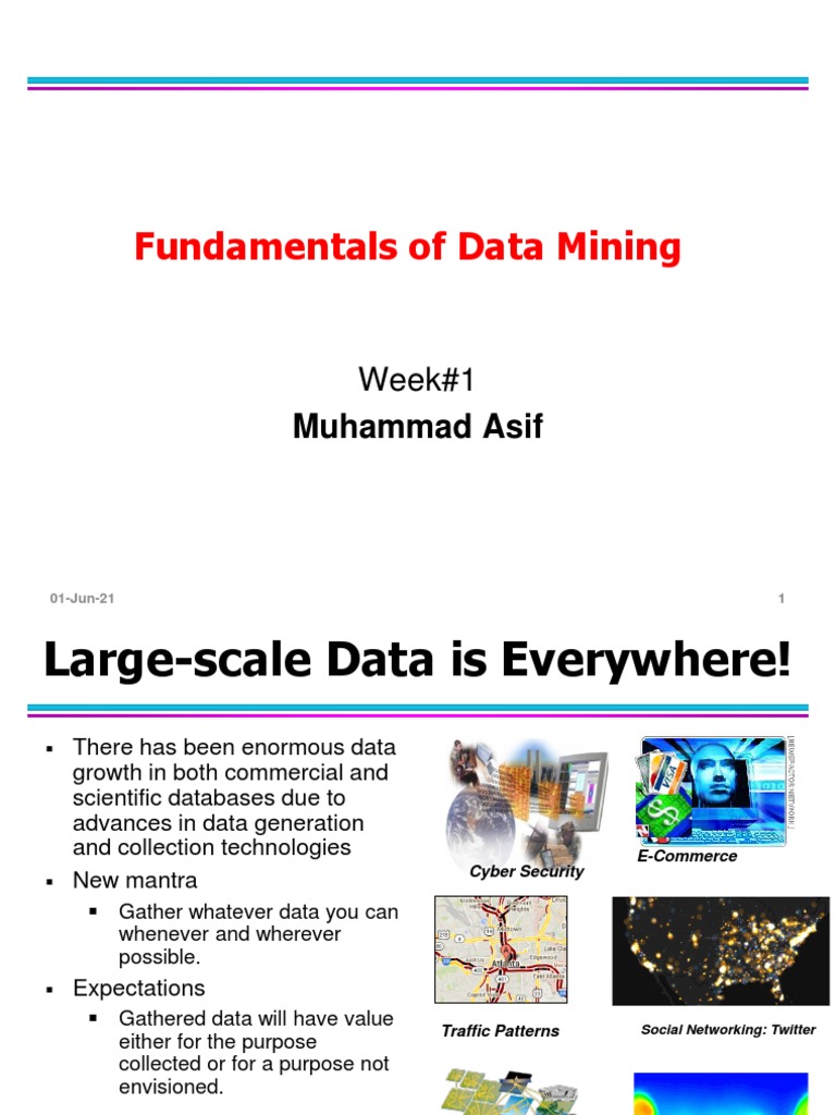 Fundamentals of Data Mining: Muhammad Asif | PDF | Data Mining ...