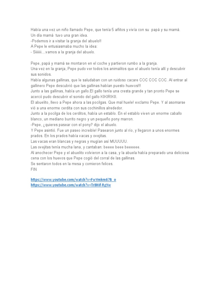 Cuento De La Granja Pdf