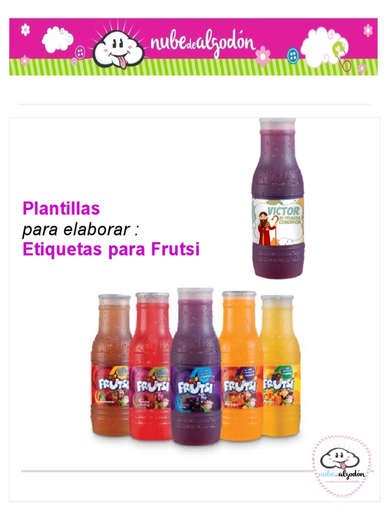 1 PLANTILLA Etiqueta FRUTSI | PDF