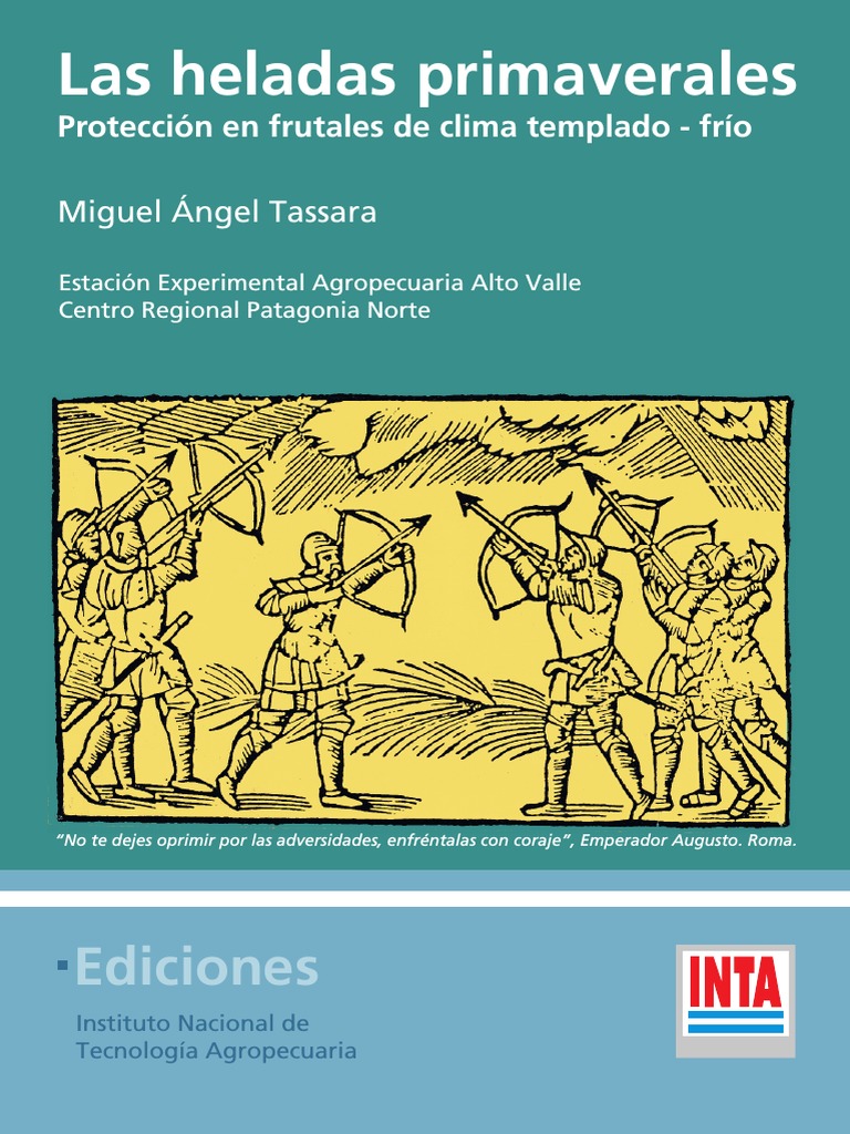 Inta - Las Heladas Primaverales | PDF | Humedad | Temperatura