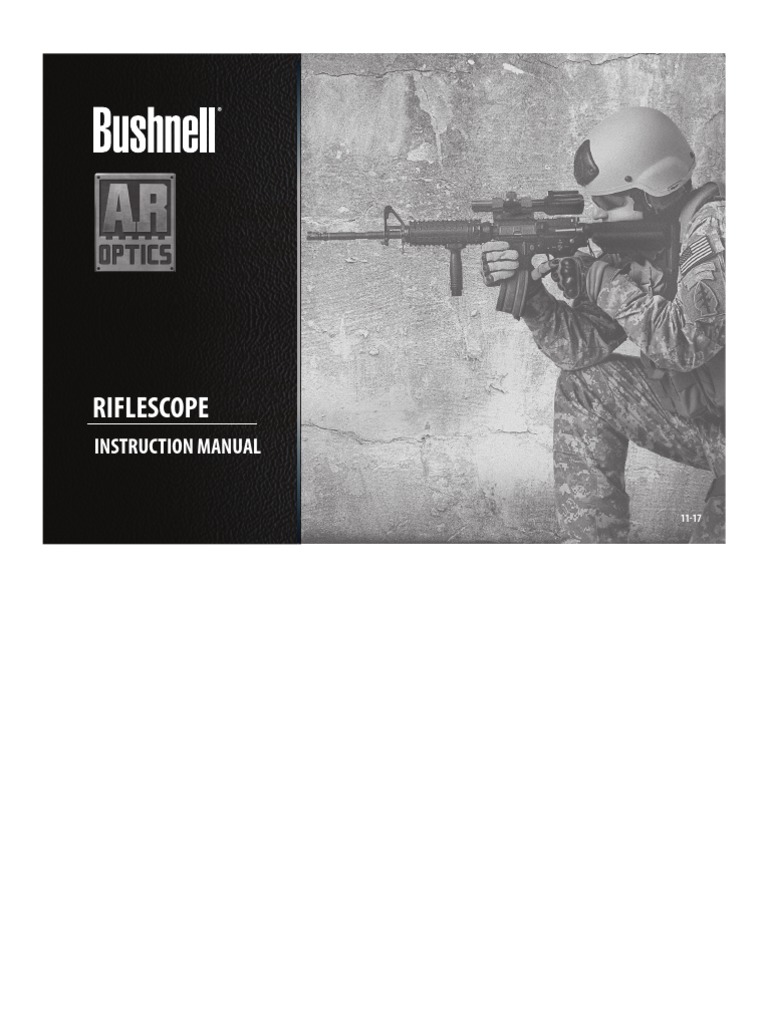 Riflescope: Instruction Manual | PDF | Telescopic Sight | Projectile ...