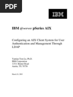 Configuring LDAP Client: Solaris 9 | PDF | I Pv6 | Computer Science