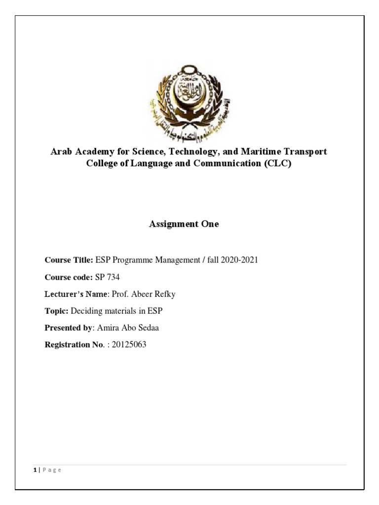 ESP Materials Development Strategies | PDF | Textbook | Learning