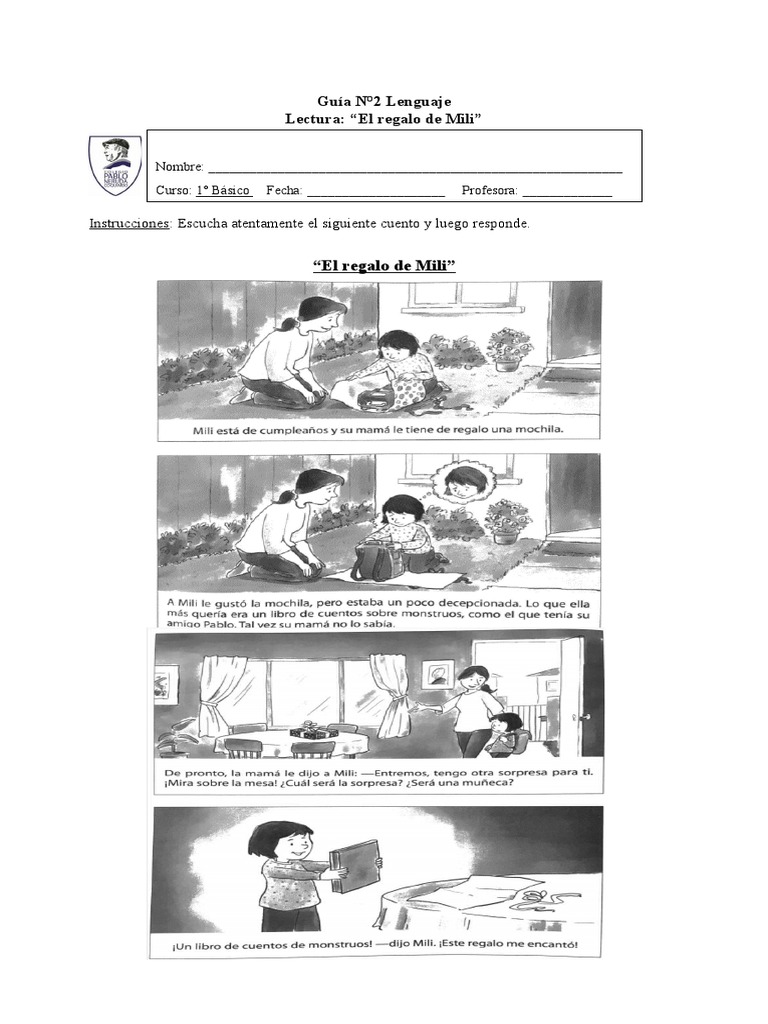 El regalo de Mili: Guía de Lectura | PDF | Ciencias sociales