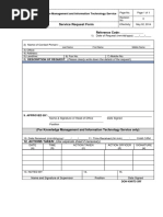 SRF Form | PDF | Telecommunications | Communication