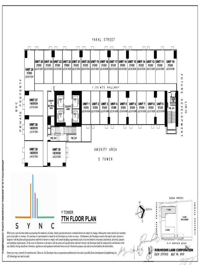 RLC Residences SYNC Y Tower 7th Floor | PDF