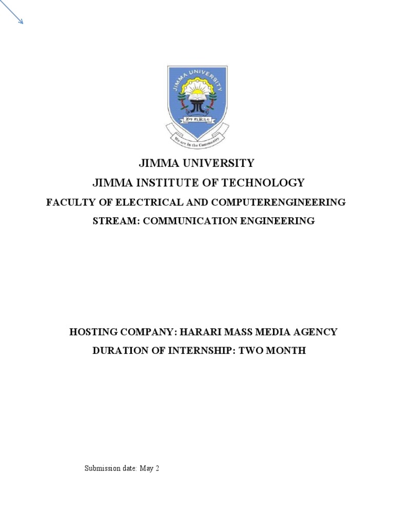 Jimma University Jimma Institute of Technology | PDF | Transmitter | Radio
