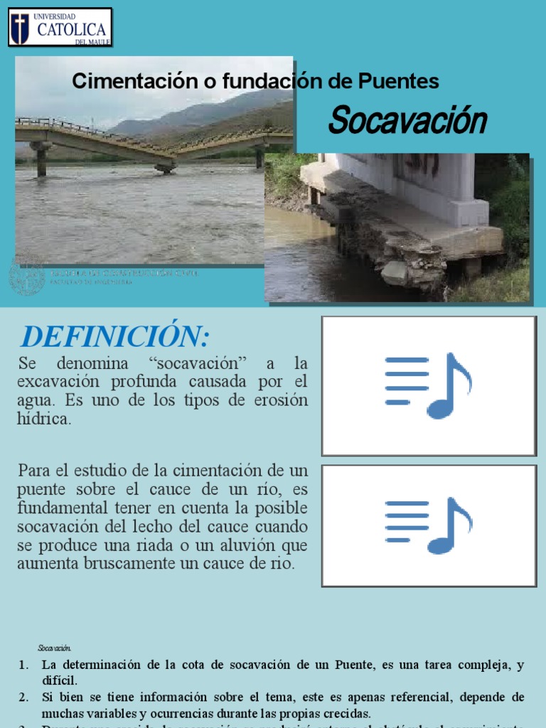 1 - Socavación | PDF | Río | Puente
