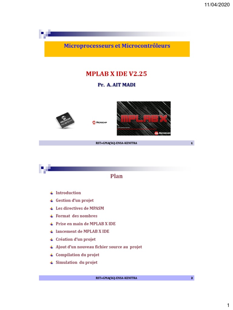 Guide MPLAB X IDE en Français | PDF | Assembleur | Code source