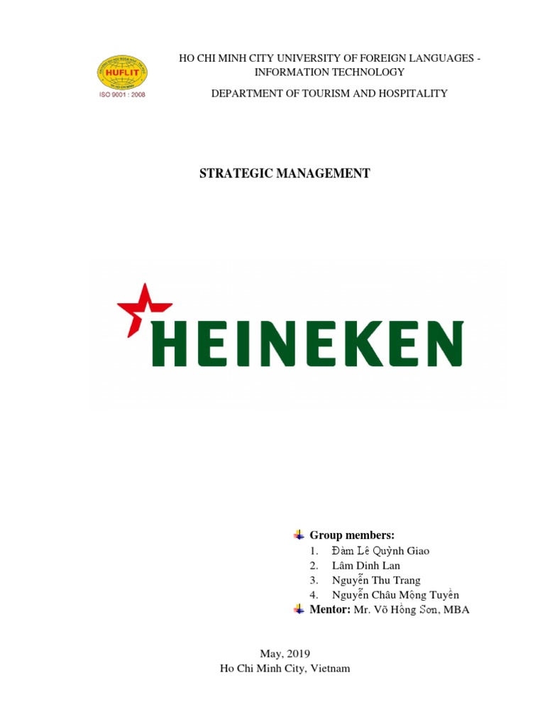 Heineken Report Final | PDF | Anheuser Busch | Brewing